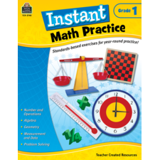 Instant Math Practice Grade 3 - TCR2553 | Teacher Created Resources