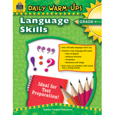 Daily Warm-Ups: Reading, Grade 4 - TCR3490 | Teacher Created Resources
