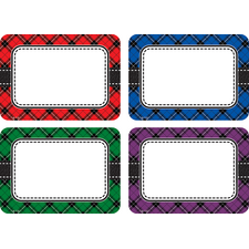 Plaid Bold Block 3" Magnetic Letters - TCR77296 | Teacher Created Resources