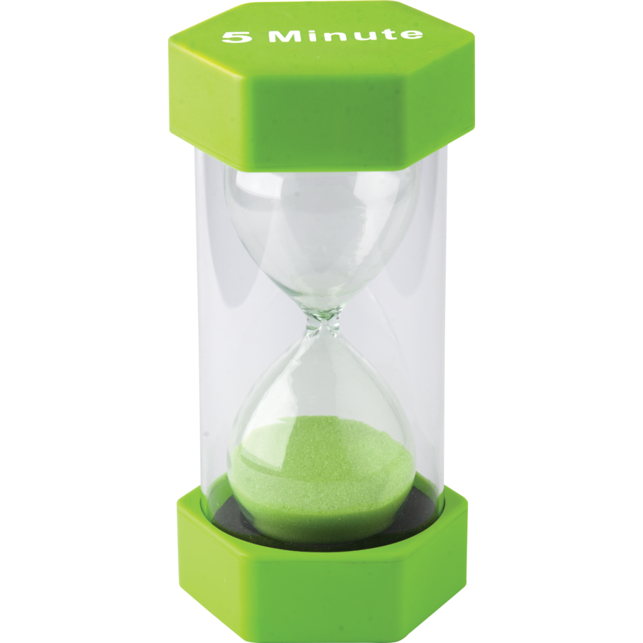 5 Minute Sand Timer Large TCR20660 Teacher Created Resources
