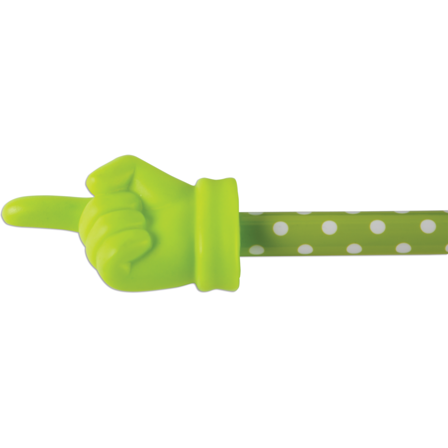 Lime Polka Dots Hand Pointer - TCR20679 | Teacher Created Resources
