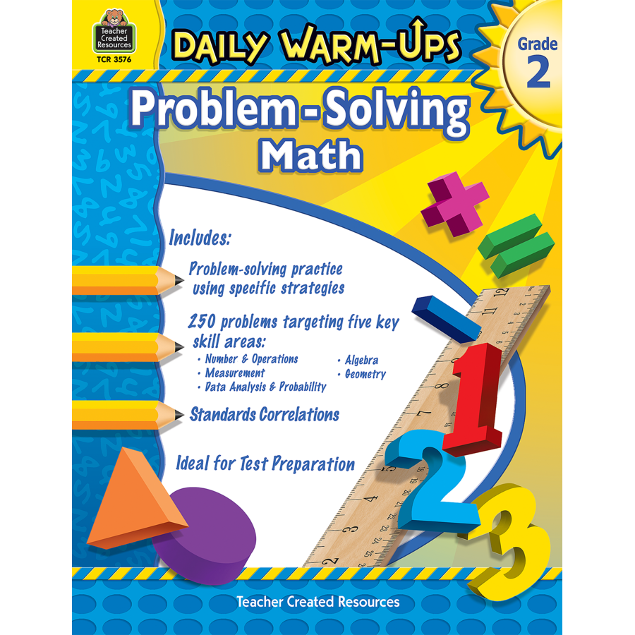 Daily Warm Ups Problem Solving Math Grade 2 TCR3576 Teacher