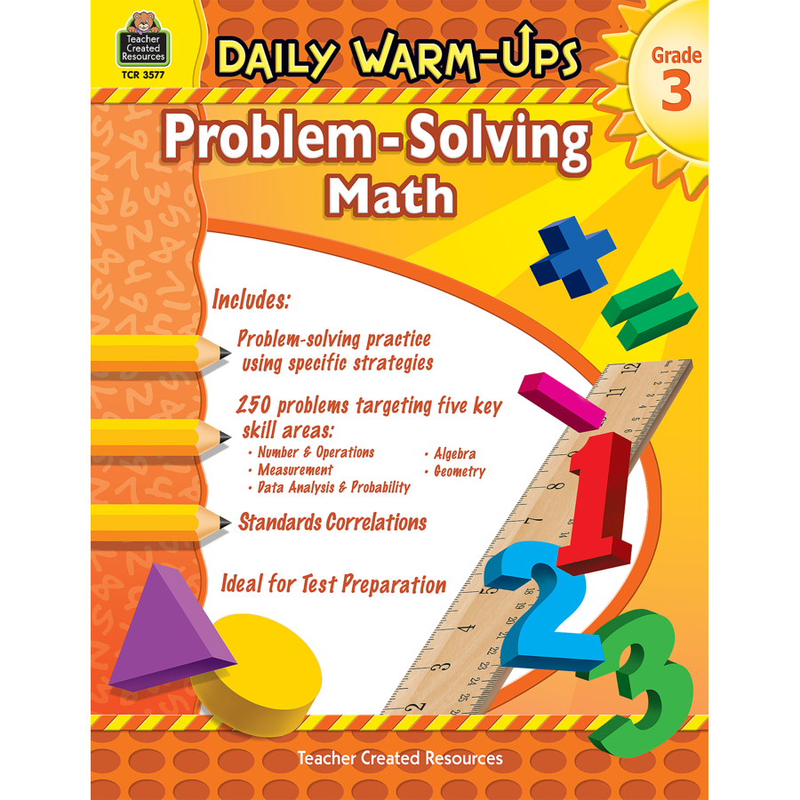Daily Warm Ups Problem Solving Math Grade 3 TCR3577 Teacher Daily Warm Ups Problem Solving Math Grade 3 TCR3577 Teacher