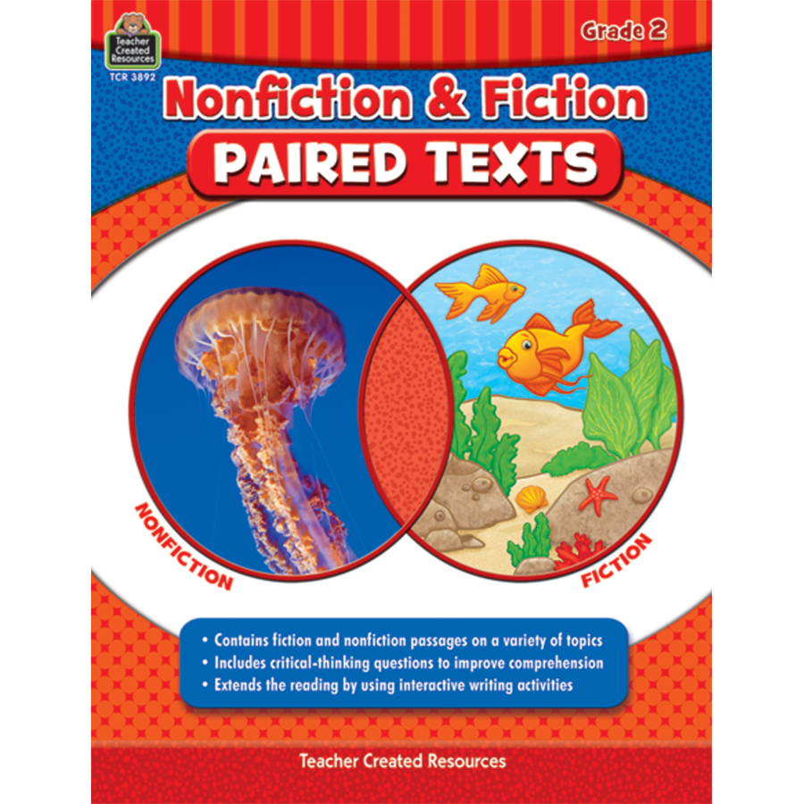 Nonfiction And Fiction Paired Texts Grade 2 TCR3892 Teacher Created