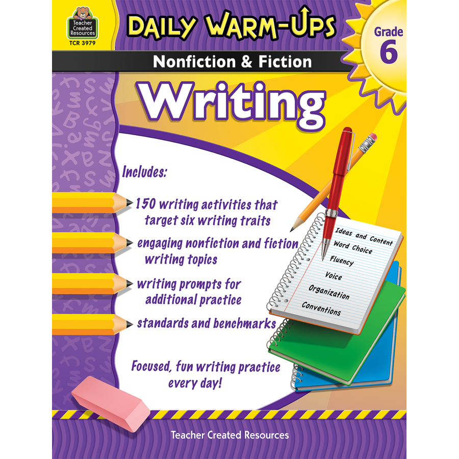 Daily Warm-Ups: Nonfiction & Fiction Writing Grade 6 - TCR3979 ...