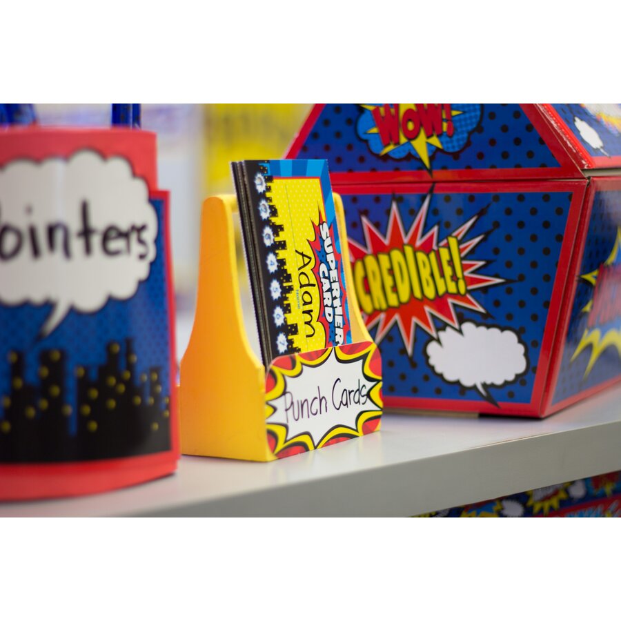 Superhero Punch Cards - TCR5607 | Teacher Created Resources