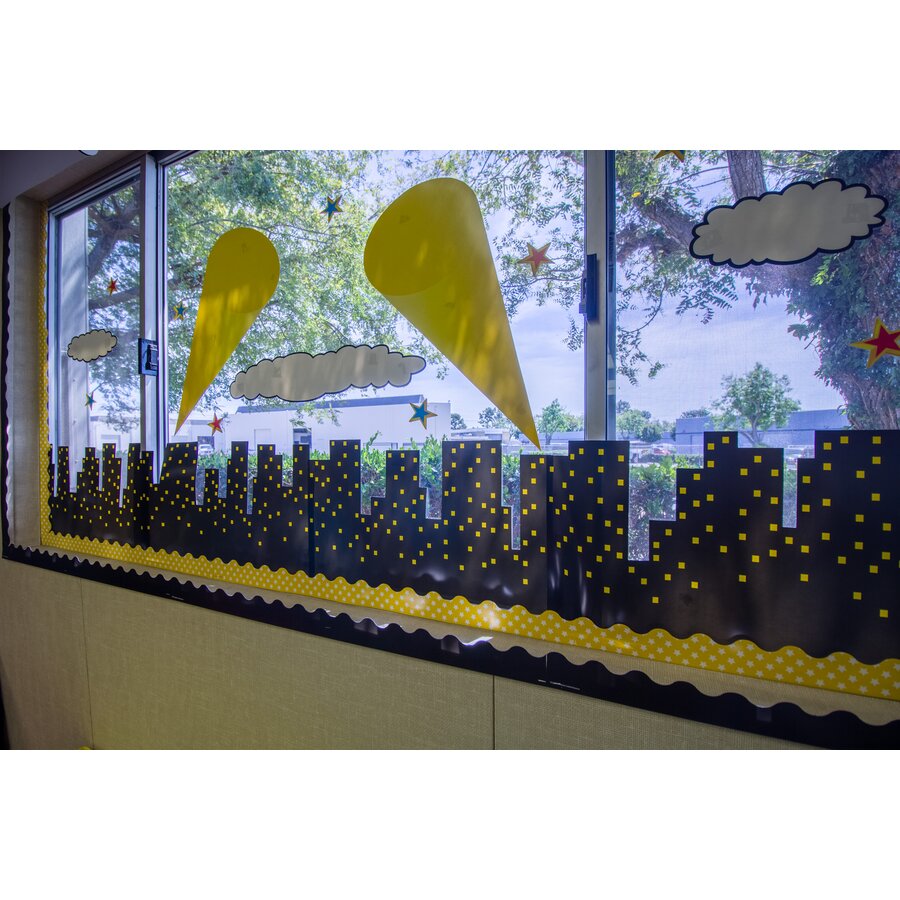 Superhero Cityscape Bulletin Board Display - TCR5693 | Teacher Created ...