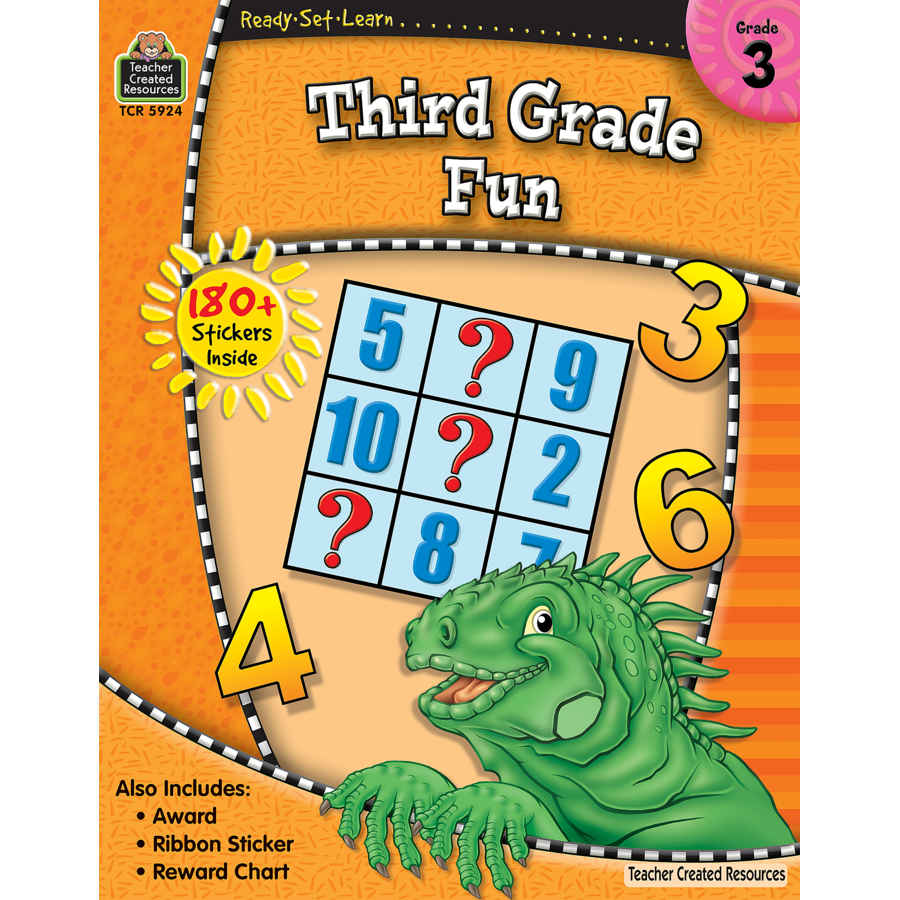Ready Set Learn 3rd Grade Fun TCR5924 Teacher Created Resources
