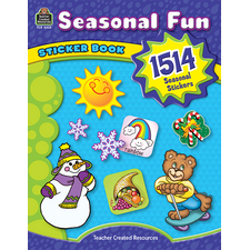 For All Seasons Sticker Book - TCR4224 | Teacher Created Resources