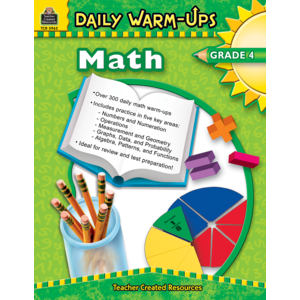 Daily Warm-Ups: Math, Grade 4 - TCR3962 | Teacher Created Resources