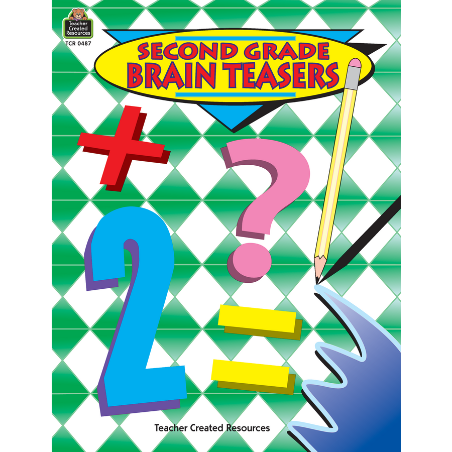 Second Grade Brain Teasers TCR0487 Teacher Created Resources Second Grade Brain Teasers TCR0487 Teacher Created Resources