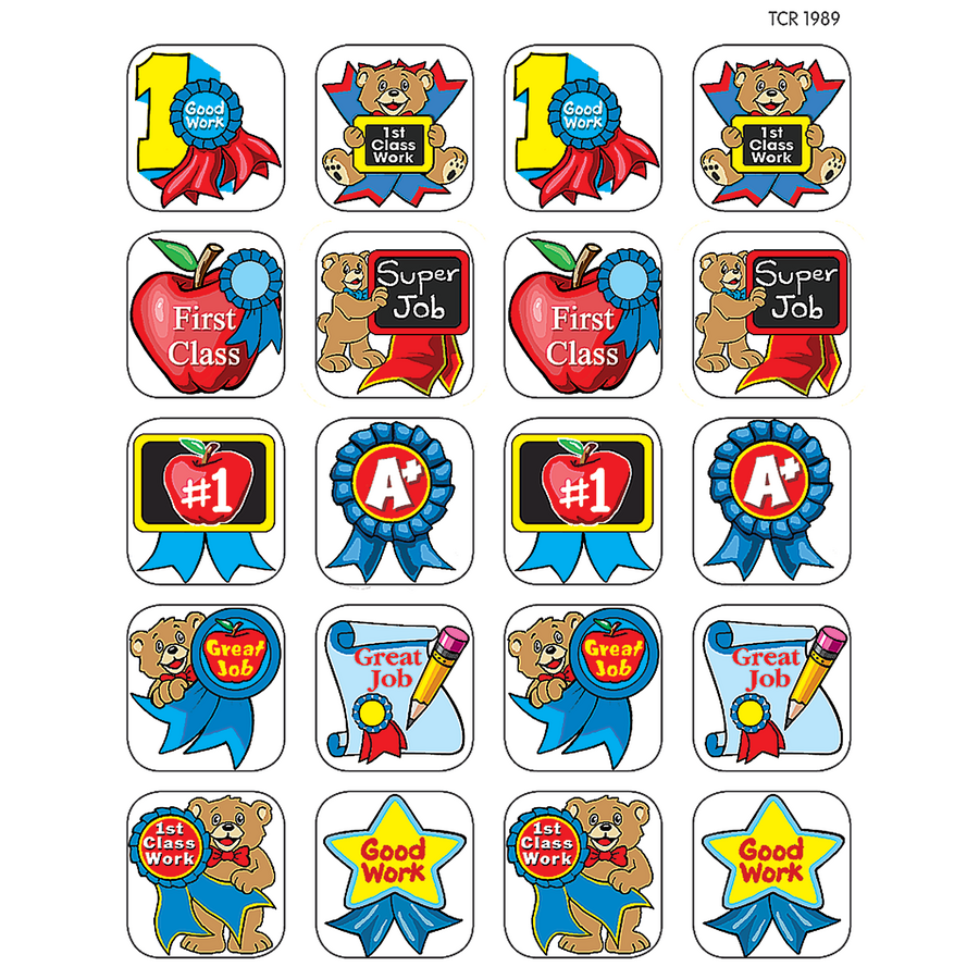 Ribbon Awards Stickers - TCR1989 | Teacher Created Resources