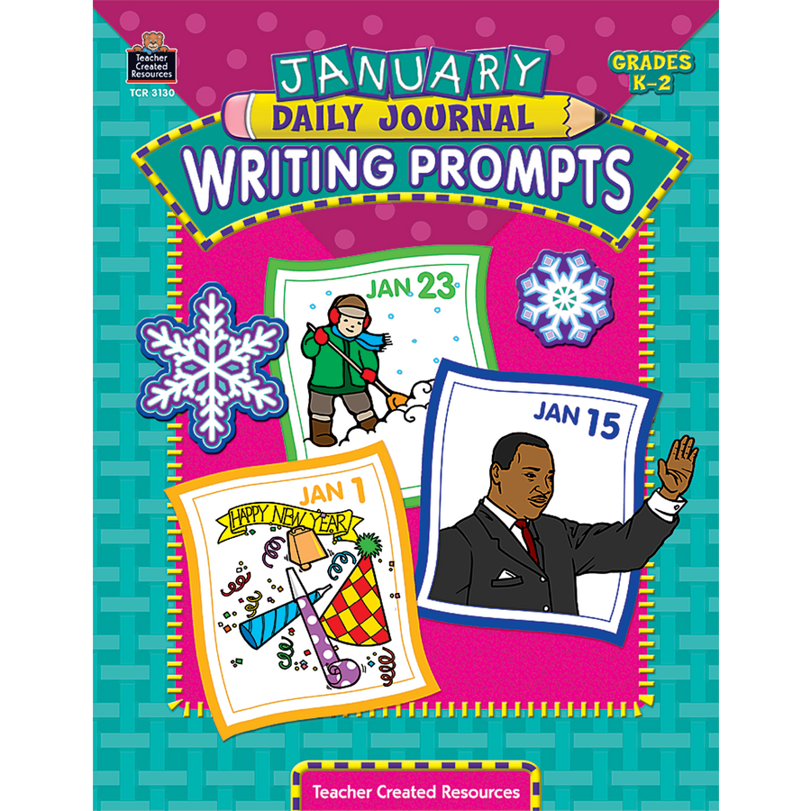 January Daily Journal Writing Prompts - TCR3130 | Teacher Created Resources
