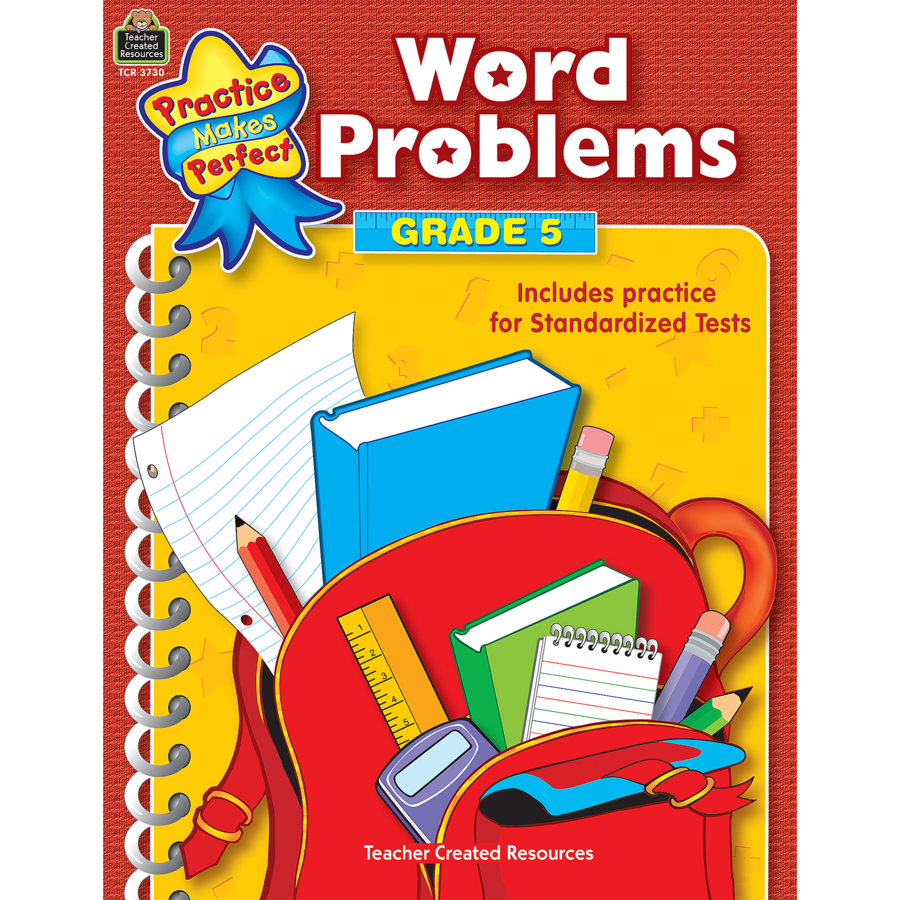 Word Problems Grade 5 TCR3730 Teacher Created Resources Word Problems Grade 5 TCR3730 Teacher Created Resources