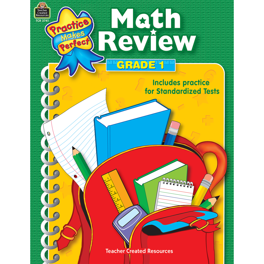 Math Review Grade 1 TCR3741 Teacher Created Resources