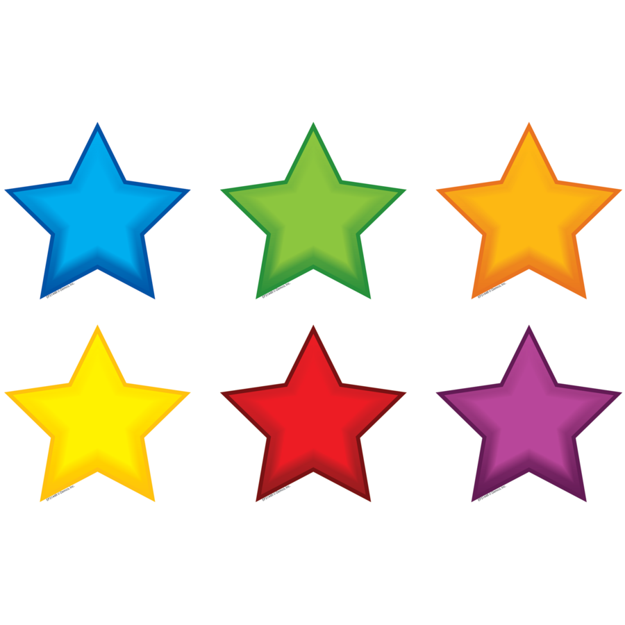 Colorful Stars Mini Accents - TCR62663 | Teacher Created Resources Colorful Stars Mini Accents - TCR62663 | Teacher Created Resources