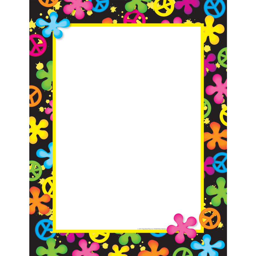 Retro Rainbow Computer Paper - TCR74429 | Teacher Created Resources