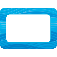 Blue Waves Name Tags - TCR5181 | Teacher Created Resources