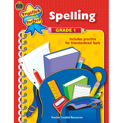Spelling Grade 1 - TCR3771 | Teacher Created Resources