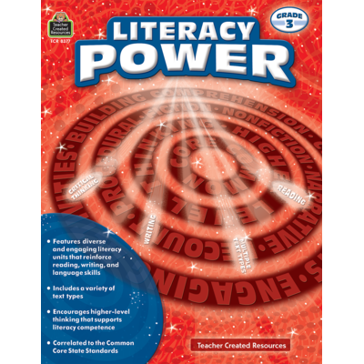 Literacy Power Grade 3 - TCR8377 | Teacher Created Resources
