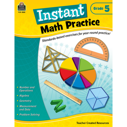 Instant Math Practice Grade 5 TCR2555 Teacher Created Resources instant-math-practice-grade-5-tcr2555-teacher-created-resources