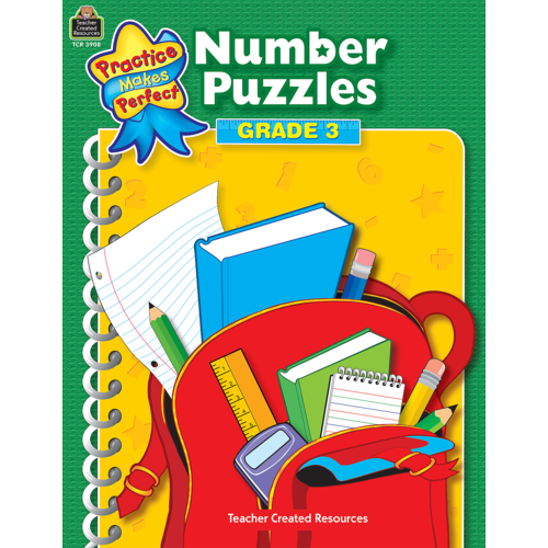 Number Puzzles Grade 3 - TCR3908 | Teacher Created Resources