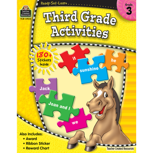 Ready-Set-Learn: 3rd Grade Activities - TCR5925 | Teacher Created Resources