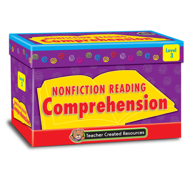Nonfiction Reading Comprehension Cards Level 3 TCR3055 Teacher nonfiction-reading-comprehension-cards-level-3-tcr3055-teacher
