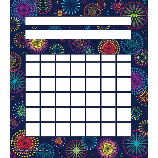 Fireworks Incentive Charts - TCR5447 | Teacher Created Resources