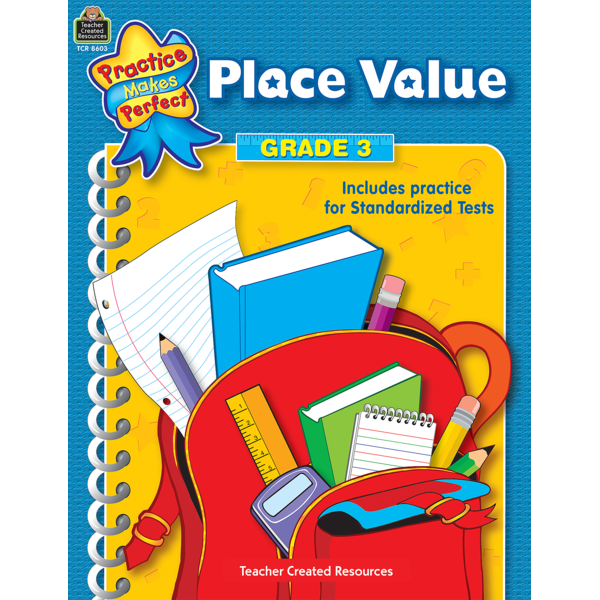 Place Value Grade 3 TCR8603 Teacher Created Resources