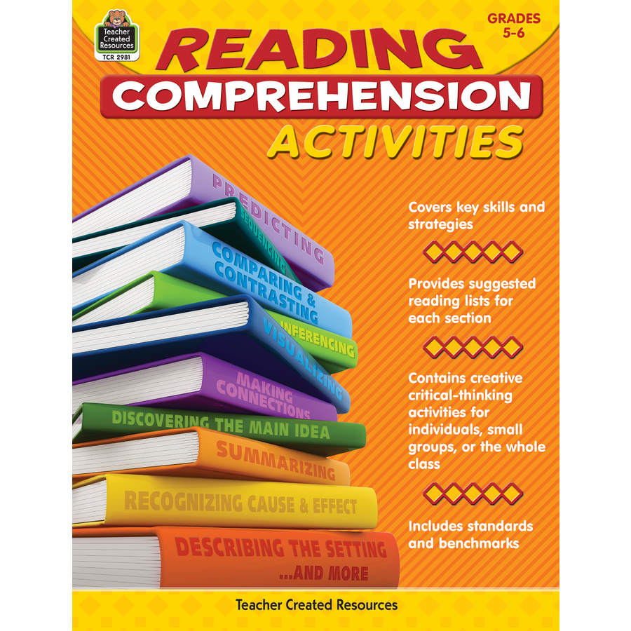 Reading Comprehension Activities Grade 5 6 TCR2981 Teacher Created Reading Comprehension Activities Grade 5 6 TCR2981 Teacher Created