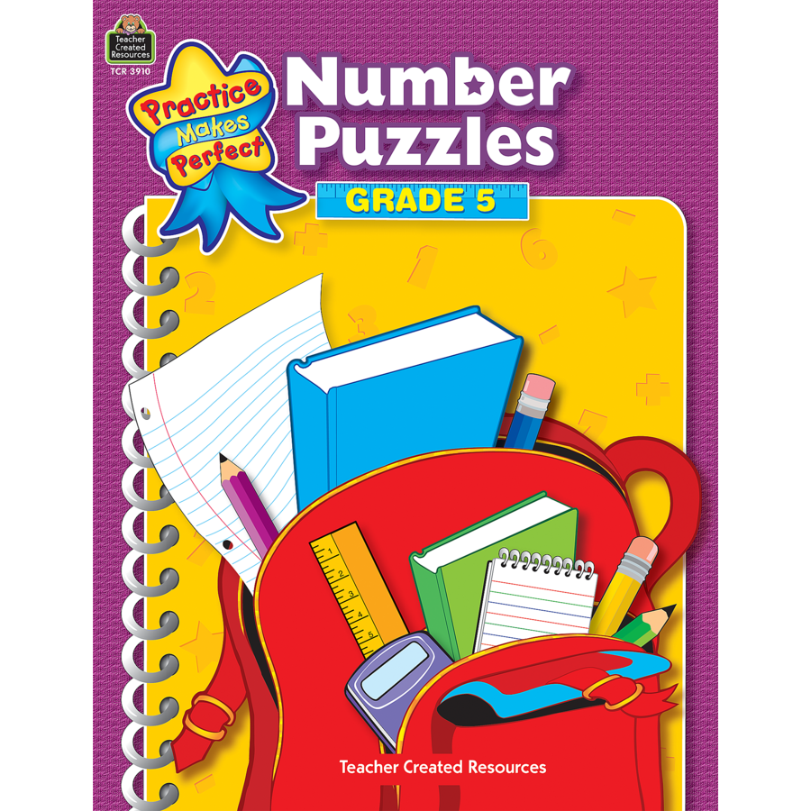 Number Puzzles Grade 5 TCR3910 Teacher Created Resources
