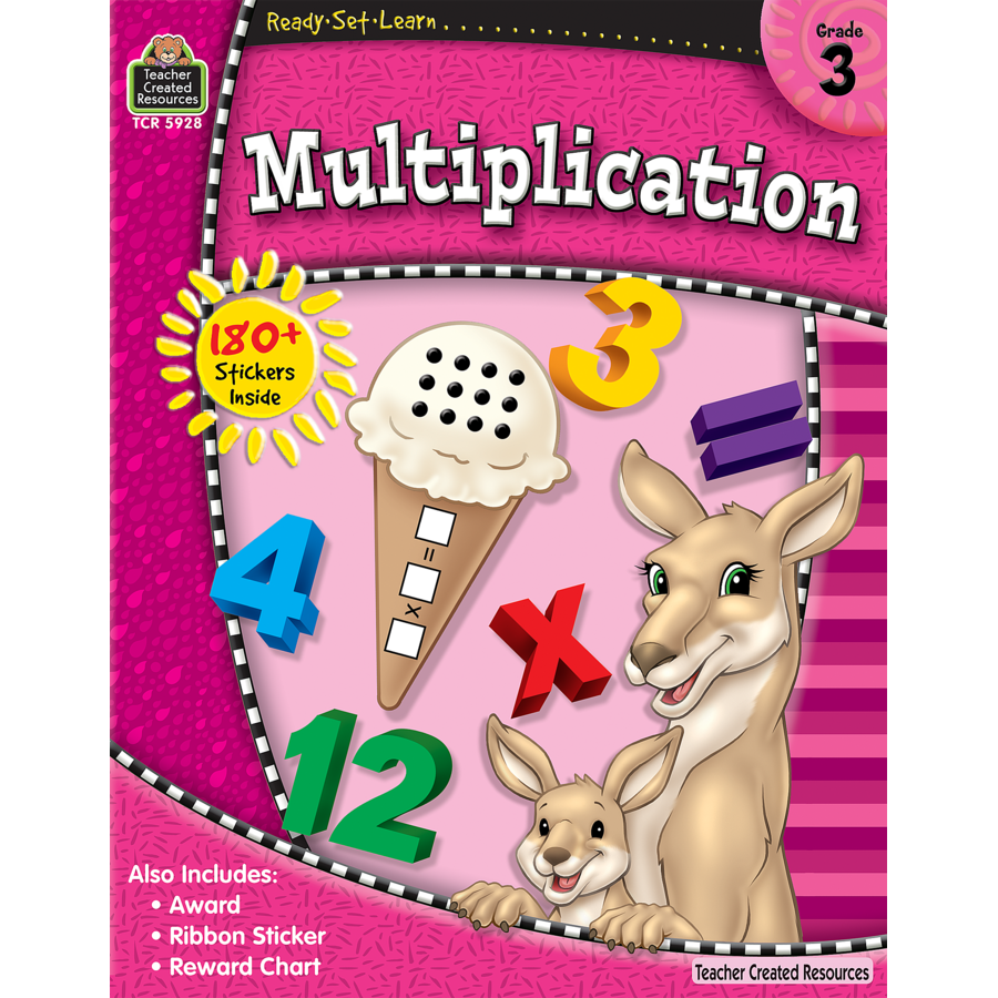 Ready Set Learn Multiplication Grade 3 TCR5928 Teacher Created