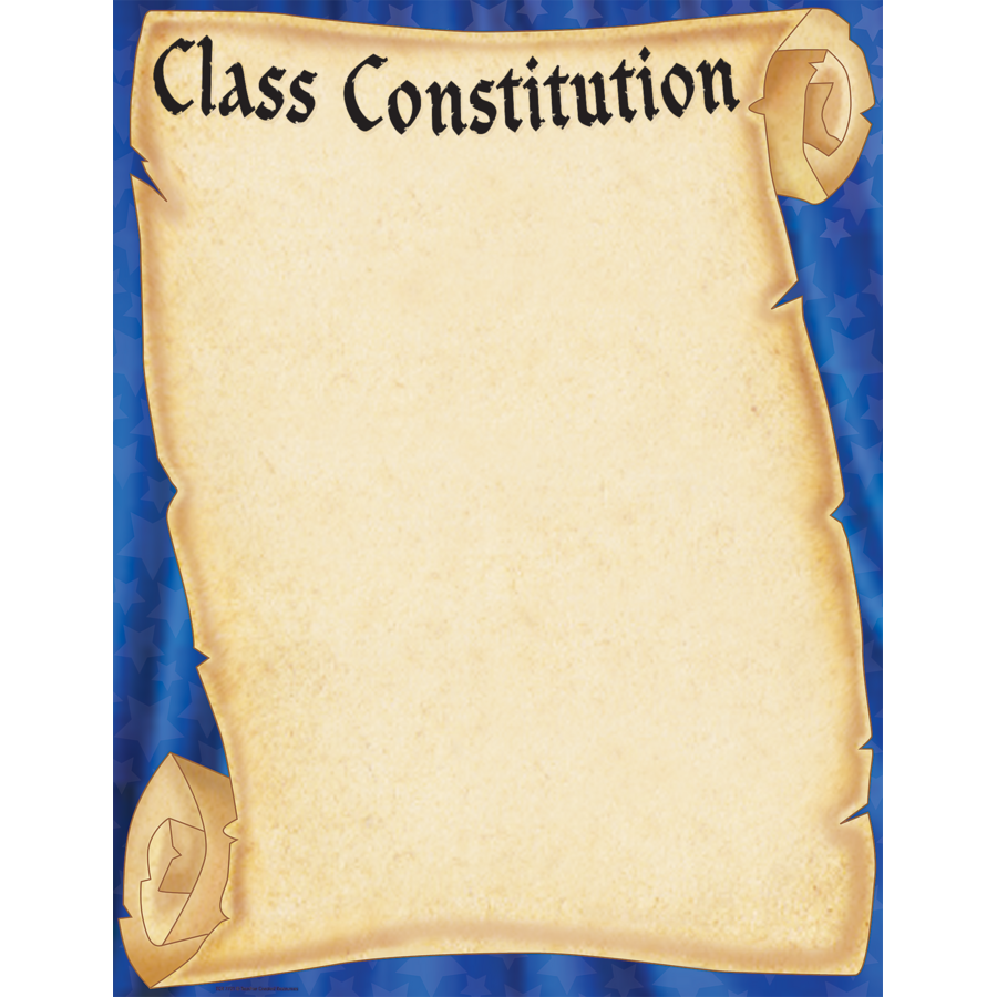 Class Constitution Chart - TCR7721 | Teacher Created Resources