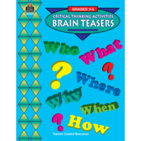 Brain Teasers (Intermediate) - TCR0490 | Teacher Created Resources