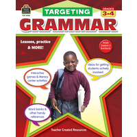 Targeting Grammar Grades 3-4 - TCR2433 | Teacher Created Resources