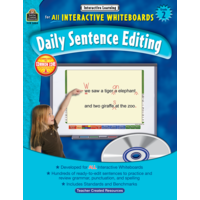 Interactive Learning: Daily Sentence Editing Grade 2 - TCR3884 ...