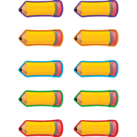 Pencils Accents - TCR4590 | Teacher Created Resources