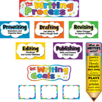 The Writing Process Mini Bulletin Board - TCR5183 | Teacher Created ...