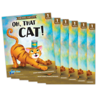 Animal Antics: Oh, That Cat! - Short Vowel a Reader - 6 Pack - TCR53306 ...