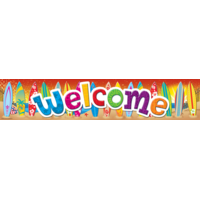 Surf's Up Welcome Banner - TCR5388 | Teacher Created Resources