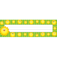 Happy Suns Name Plates (flat) - TCR5458 | Teacher Created Resources