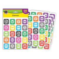 Chevron Stickers - TCR5532 | Teacher Created Resources