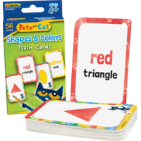 Pete the Cat® Shapes & Colors Flash Cards - TCR62067 | Teacher Created ...