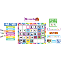 Colorful Calendar Bulletin Board - TCR6590 | Teacher Created Resources