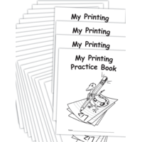My Own Printing Practice Book 25-Pack - TCR66804 | Teacher Created ...