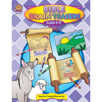 Bible Brain Teasers - TCR7100 | Teacher Created Resources