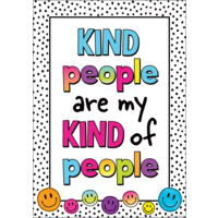 Kind People Are My Kind of People Positive Poster - TCR7465 | Teacher ...
