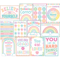 Pastel Pop Calming Strategies Small Poster Pack - TCR8439 | Teacher ...