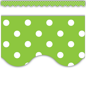 Lime Polka Dots | Teacher Created Resources